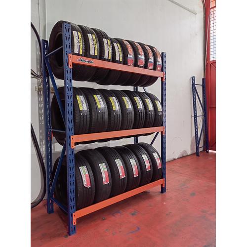 Jual 6TR2030AB 3 layer biru Series Rack Gudang Besi Tinggi 3 Meter ...