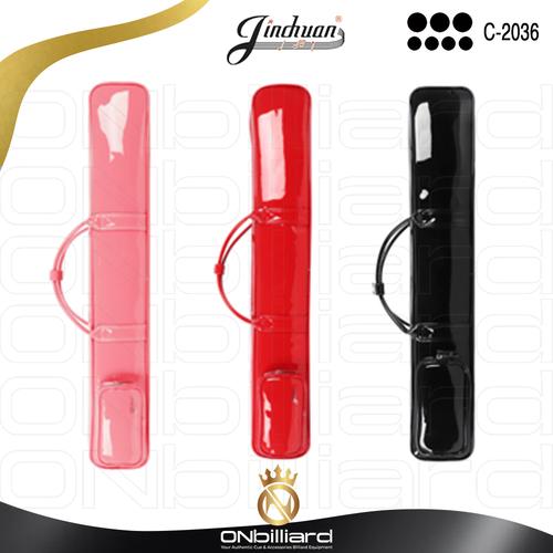 Jual JINCHUAN C-2036 Tas Stick Billiard 3x4 Cue Leather Tas Kulit 3 ...