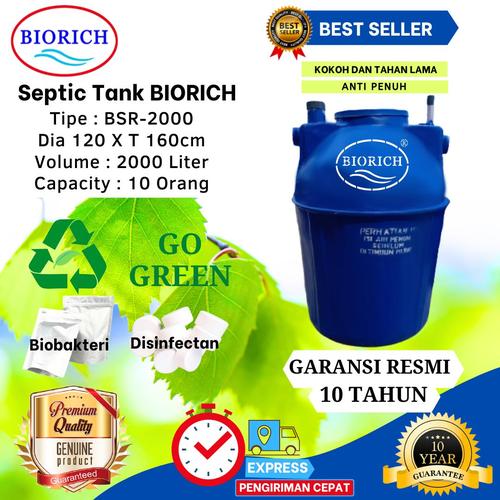 Jual Septic Tank Bio, Biotank , Bioifil, SeptikTankBioRich BSR 2000 ...