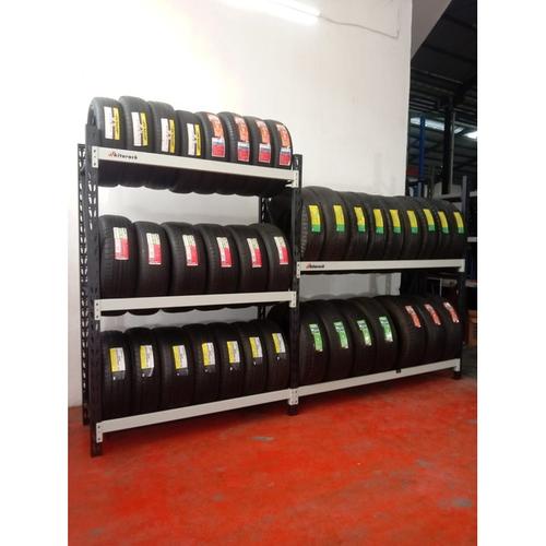 Jual KITARACK 6TR1525J Hitam Jointer Tire Rack Rak Ban Motor Ban Mobil ...