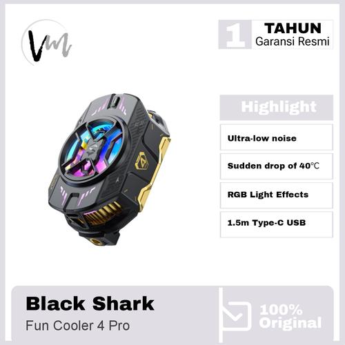 Promo Black Shark Fun Cooler 4 Pro 7 Blade High RPM Ultra Fast Cooling ...