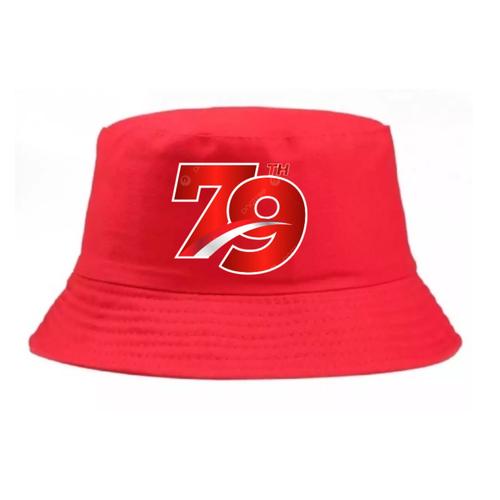 Jual Topi Bucket Hat Cap Distro 79 TAHUN indonesia 17 AGUSTUS hari ...