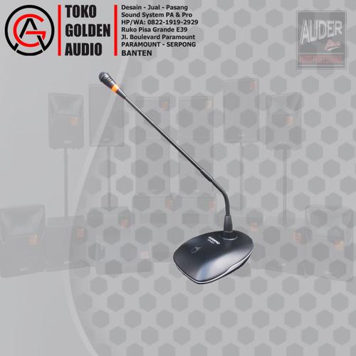 Jual Microphone Podium - Meja AUDERPRO AP-917 Bisa Phantom dan Baterai ...