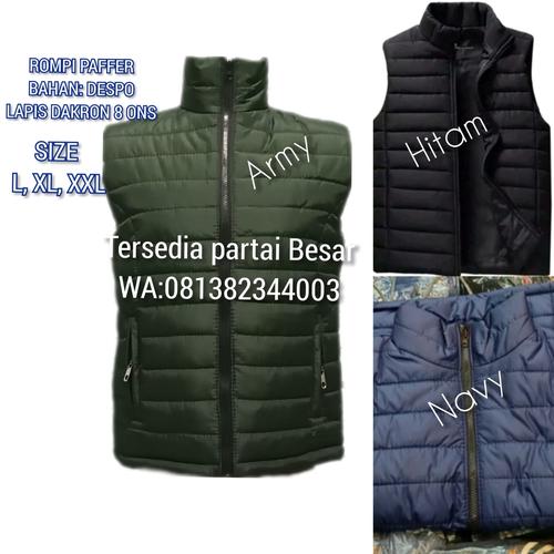 Jual Rompi parasut tebal pria vast/Rompi VAST parasui autdor tebal ...