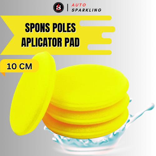 Jual Busa Sponge Aplikator Pad Poles Wax Body Motor Mobil Detailing ...
