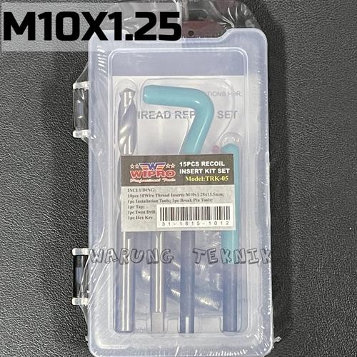 Jual WIPRO RECOIL INSERT KIT THREAD REPAIR SYSTEM M10X1.25 M10 X 1.25 ...
