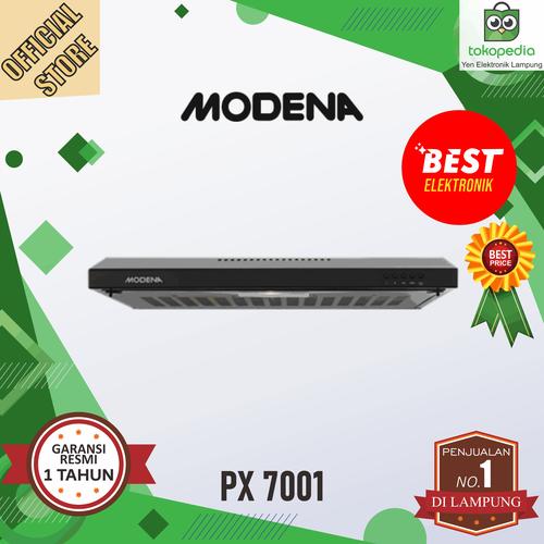 Jual Cooker Hood MODENA PX 7001 Slim Cooker Hood 70cm Hitam Exhaust ...