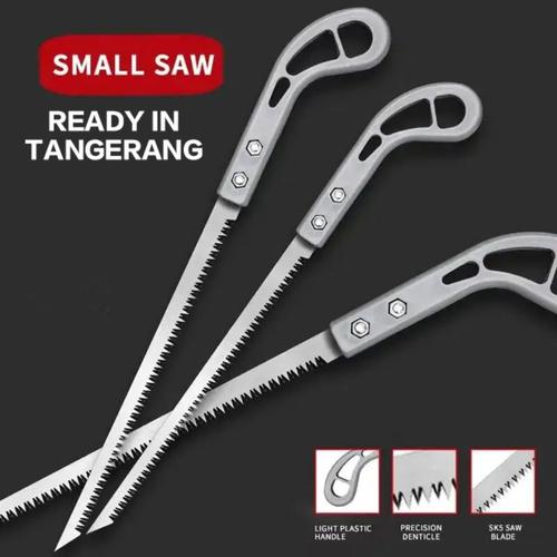 Jual PROMOOO GERGAJI RUNCING MINI 9"/Gergaji Tangan Sederhana Manual Woodworking/GERGAJI BONSAI ...