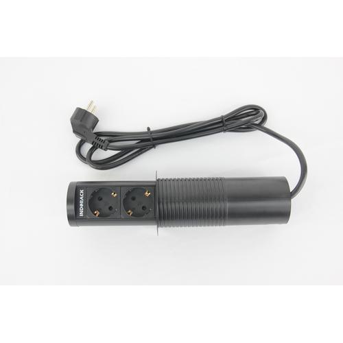 Jual INDORACK Power Socket Stop Kontak Meja Colokan Tanam Meja Stop ...