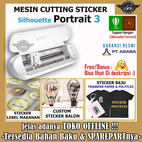 Jual Mesin Cutting Sticker Portrait 3 / Portrait Versi 3 / Potrait 3 A4 ...