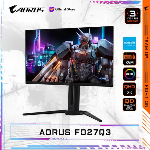Promo GIGABYTE AORUS FO27Q3 Gaming Monitor [1440p, 360Hz] Cicil 0% 3x ...