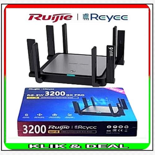 Jual Ruijie RG-EW3200GX-PRO 3200m wifi 6 dual band Gigabit mesh router ...