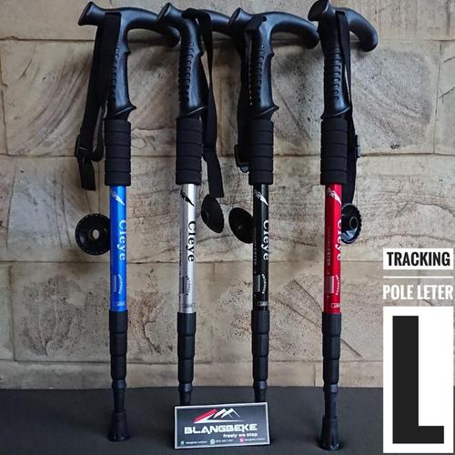 Jual tracking pole tongkat pendaki trekking pole leter L - Jakarta ...