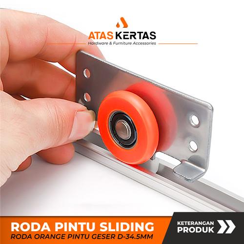 Jual Roda orange pintu geser / roda sliding pintu lemari - Kota ...