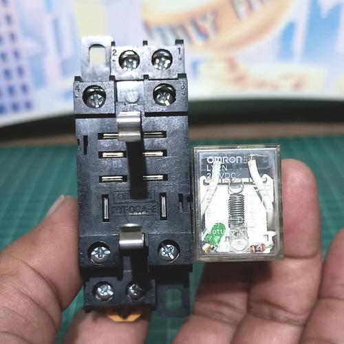 Jual Relay OMRON LY2N 24VDC + Socket OMRON PTF08A-E 8 Pin - Kab. Bekasi ...