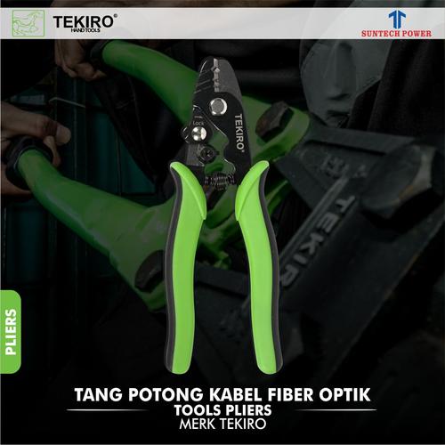 Jual Tang Potong Kabel Fiber Optik Tekiro 6.3" PL-FO1696 Striping Tools ...