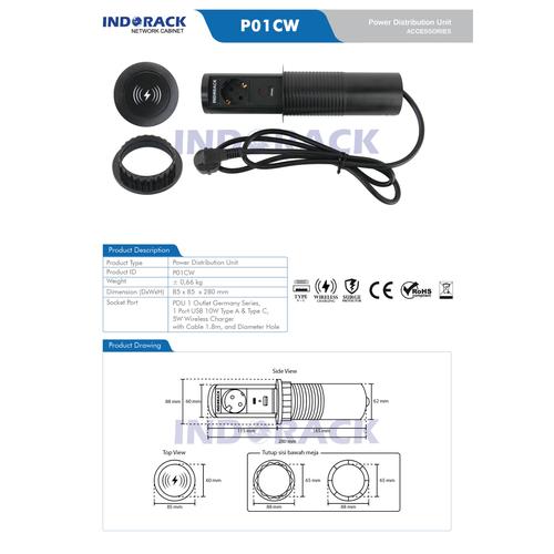 Jual INDORACK power socket-colokan tanam meja-stop kontak-stop kontak ...