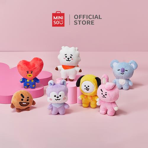 Promo Miniso x BT21 Collection Ornamen Boneka Boneka Dekoratif Ponsel ...