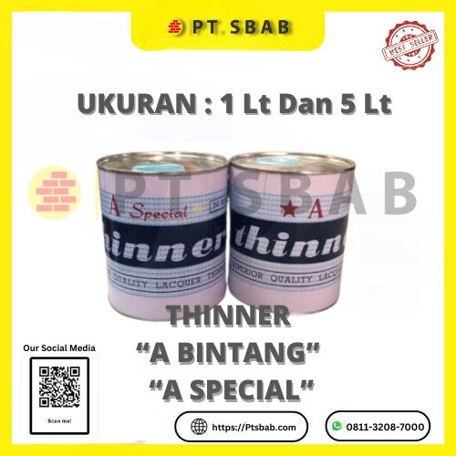 Jual Thinner A Special dan A Bintang -Ukuran 1 Lt dan 5Lt- - A Bintang 1 Lt - Kota Surabaya ...