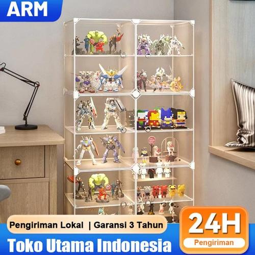 Jual 【Box Pajangan】Action Figure Display Box / Box Display Rak Mainan ...