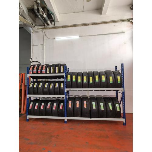 Jual 6TR2025HB 2 layer hitam Series Rack Gudang Besi Tinggi 2.5 Meter ...