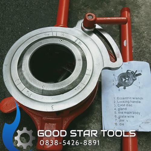 Jual Alat senai drat pipa manual ratchet die 1/2" - 2" senai drat luar ...
