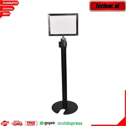 Jual Tiang Papan Informasi Frame Info A4 Landscape Stainless Steel ...