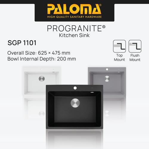 Jual PALOMA SGP 1101 Kitchen Sink Bak Cuci Piring Dapur Progranite 1 ...
