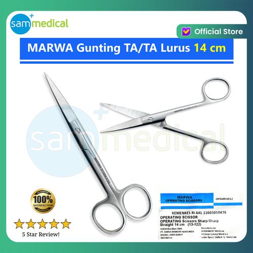 Jual MARWA Gunting Tajam-Tajam / gunting tajam tumpul / gunting tumpul ...