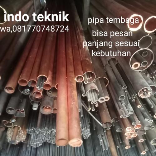 Jual pipa tembaga ukuran diameter 12,7mm/1/2 inci×1,2mm×580cm - Jakarta ...