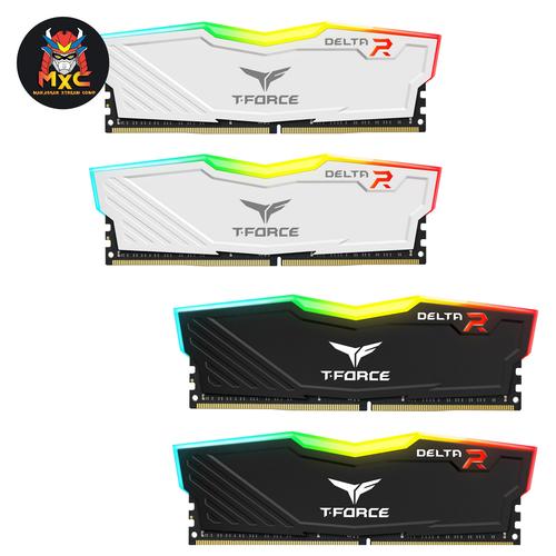 Jual MEMORY PC TEAM T-FORCE DDR4 16GB 8X2 PC3200 WHITE RGB - Putih ...