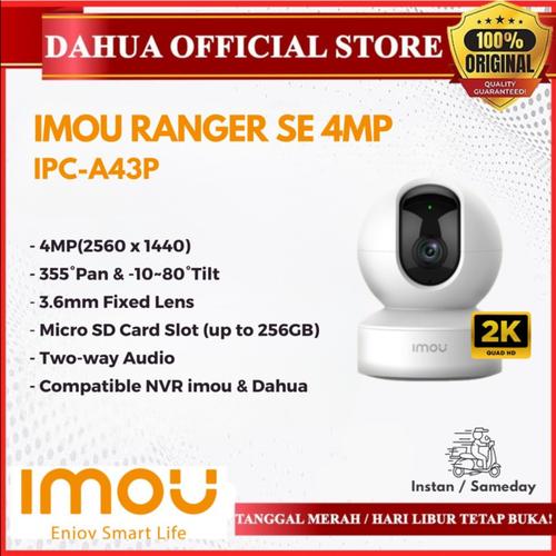 Jual IMOU Ranger S2 4MP IPC-A43P IP Camera Wifi Indoor QHD 3.6MM ...