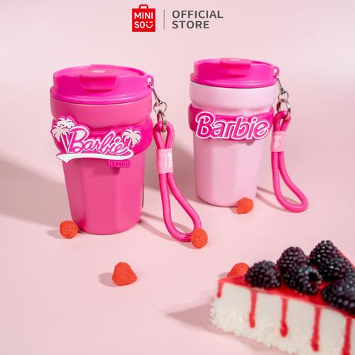 Jual MINISO x Barbie Capsule Series 380ml Botol Minum Stainless Steel ...