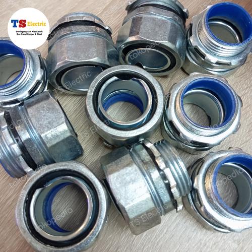Jual Connector Flexible Metal Conduit 1" / Konektor 1" To Box / To Pipa ...
