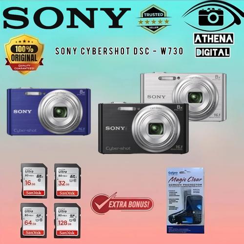 Jual SONY CYBERSHOT DSC-W730 / CAMERA DIGITAL W730 / W730 - BOX PUTIH ...