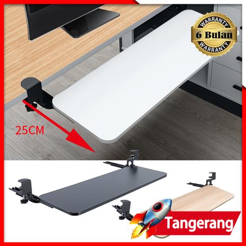 Jual Keyboard Tray / Tempat Keyboard Bawah Meja 65 X 25 Cm Komputer Dan ...