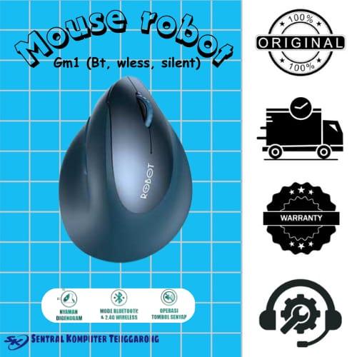 Jual Mouse Bluetooth Robot Guru Master 1 ( Bt, Wireless, Silent) - Kab ...