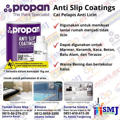 Promo Cat Pelapis Keramik / Marmer ANTI SLIP (LICIN) COATING PROPAN ...