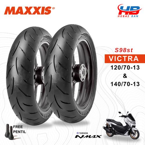 Promo Ban Motor Nmax MAXXIS MA-FIST SEPASANG uk 120/70-13 & 140/70-13 ...