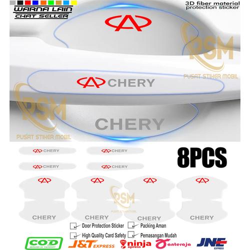 Jual Stiker Transparan Pelindung Handle Pintu Mobil Chery Handle Bening ...