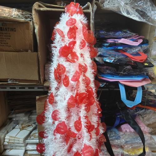 Jual Rumbai merah putih foil hiasan 17 agustus aksesoris agustusan ...