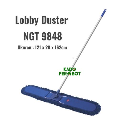 Jual Pel Sapu Nagata 9848 - Sapu Panjang Mall - Pel Lobby Duster Biru ...