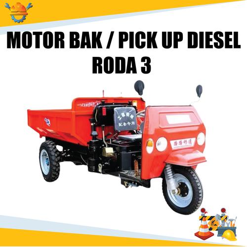 Jual MOTOR BAK / PICK UP PENGANGKUT BARANG RODA 3 DIESEL - TANPA ATAP ...