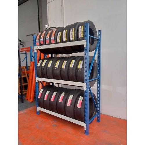 Jual KITARACK 6TR2025 Biru Tire Rack Rak Ban Motor Ban Mobil 600KG Rak ...