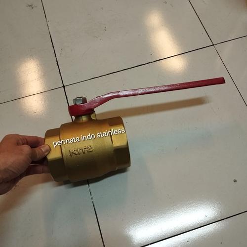 Jual Stop Kran / Ball Valve Kuningan KITZ 4 " inchi Bronze / Brass - Jakarta Barat - Permata ...