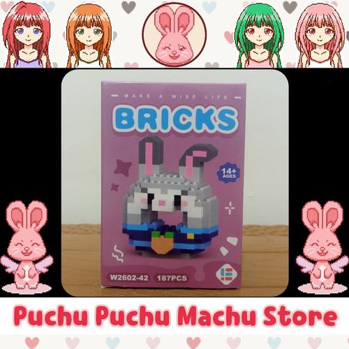 Jual Mainan BRICKS Balok Susun JUDY HOPPS Bricks Donut Series Nano ...