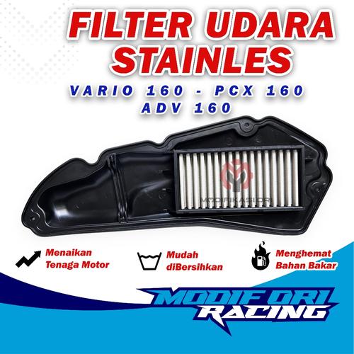Promo PCX 160 CC FILTER UDARA PCX 160 CC ADV 160 CC FILTER STAINLESS ...