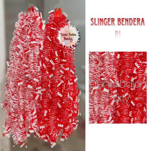 Jual [ RT-02 ] Slinger Merah Putih Bendera RI / Hiasan HUT RI 17 ...