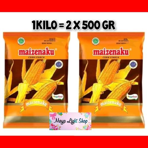 Jual Maizena 1kg maizenaku corn starch tepung kue gorengan crispy halal ...