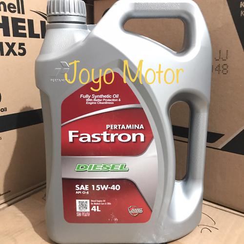 Jual Oli Mesin Pertamina Fastron Diesel SAE 15W-40 - 4Liter - Kab ...